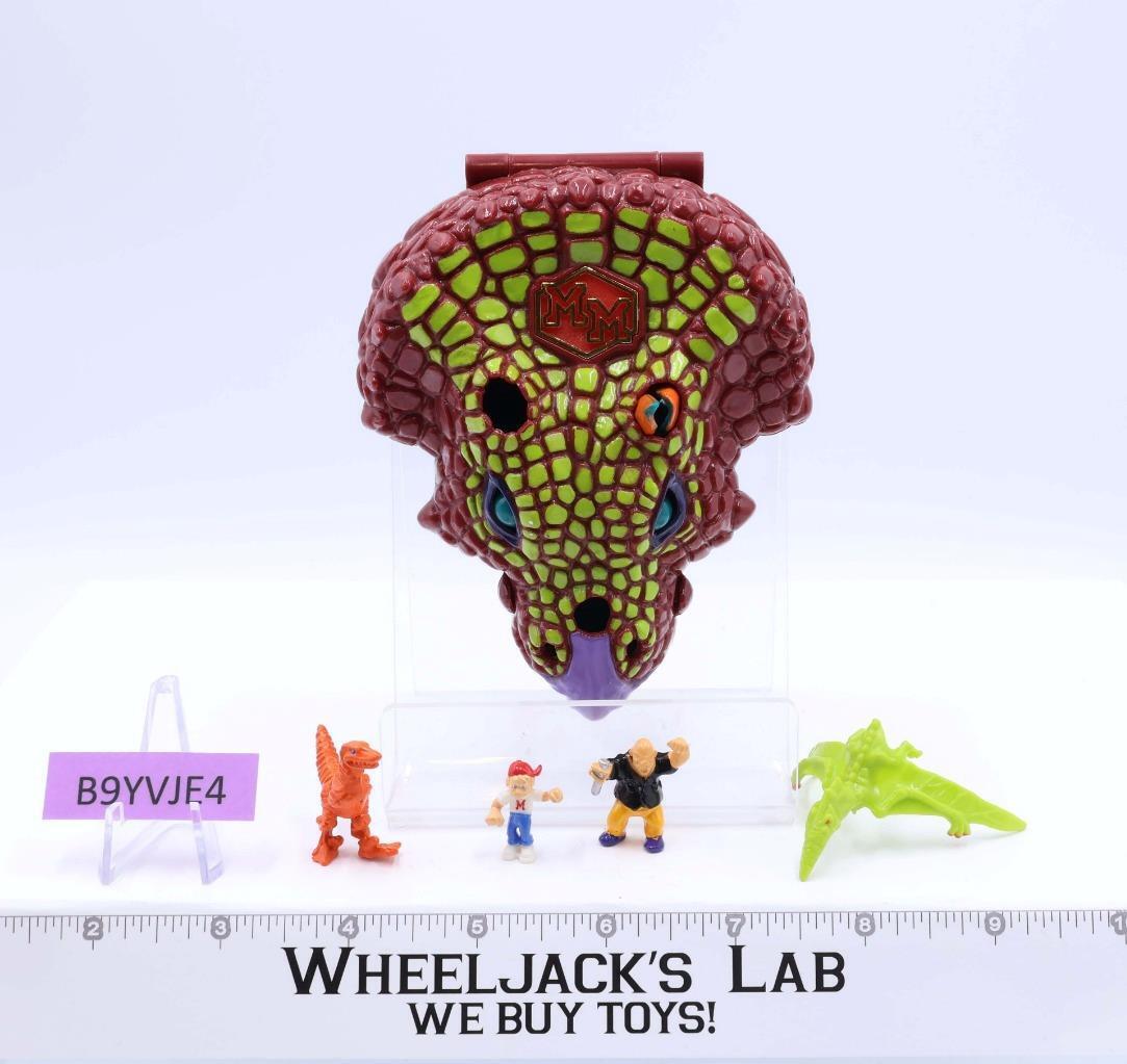 Dino Lab 100% Complete Doom Zones Mighty Max 1993 Bluebird Toys Vintage ...