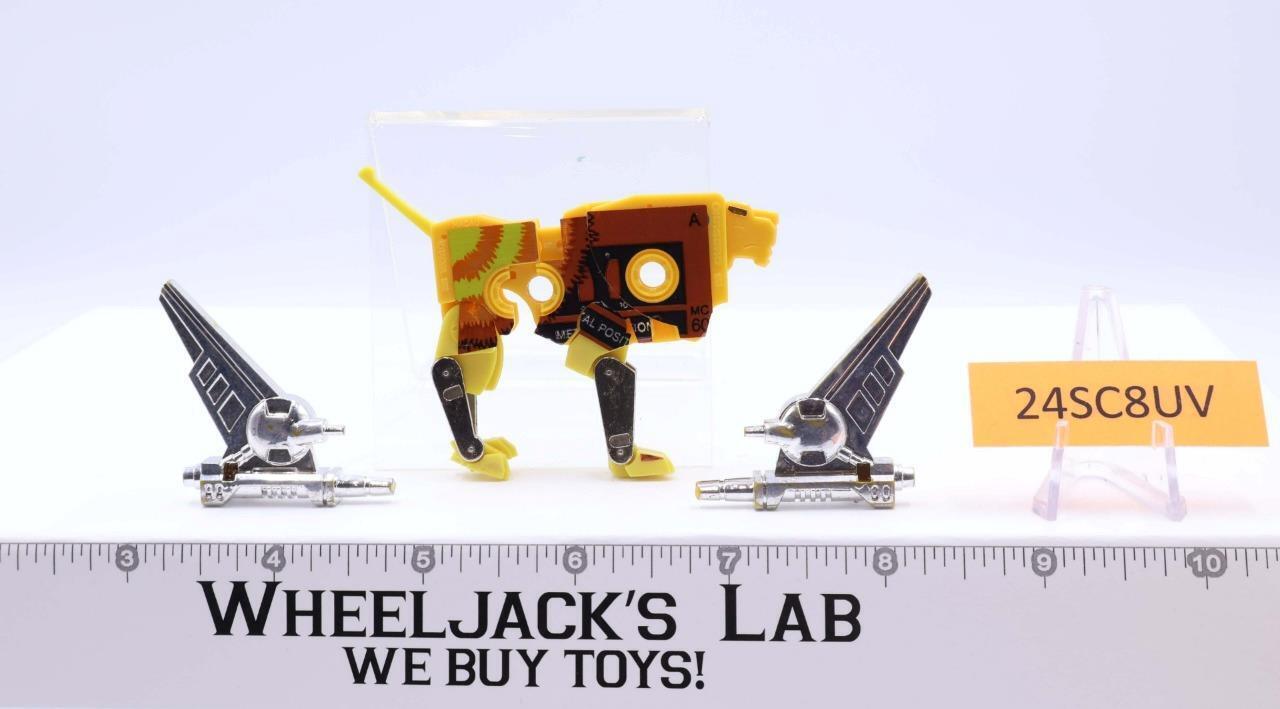 Steeljaw SILVER 100% Complete 1986 Vintage G1 Transformers Lion Figure ...