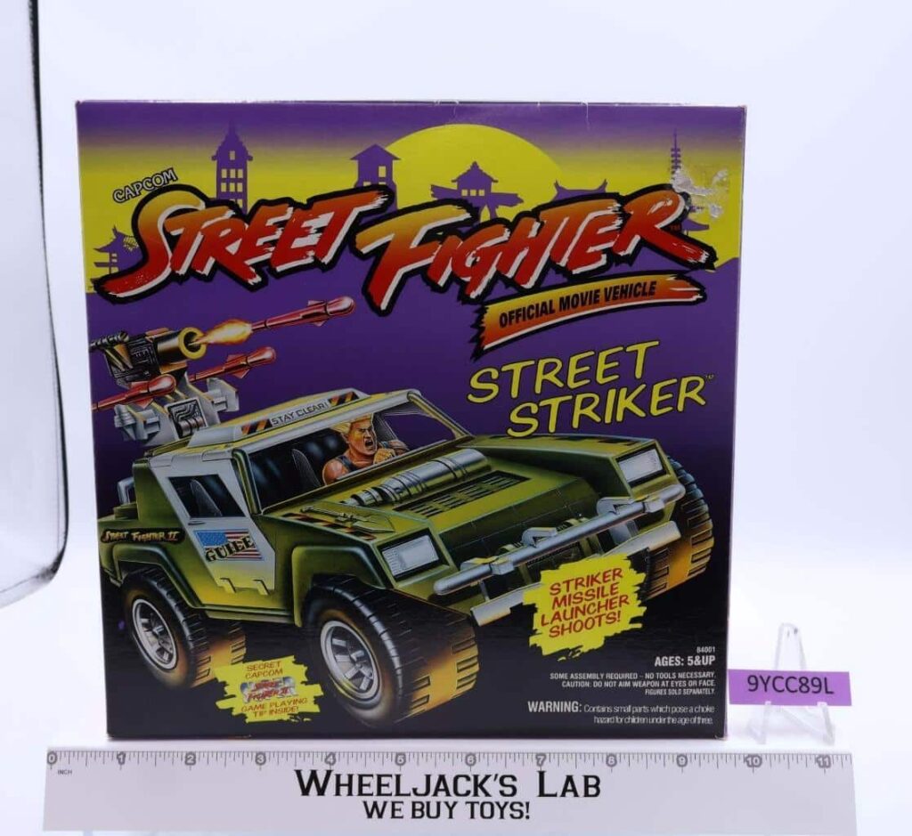 Street Striker 100% Complete W/Box G.I. Joe Street Fighter 1994 Hasbro ...