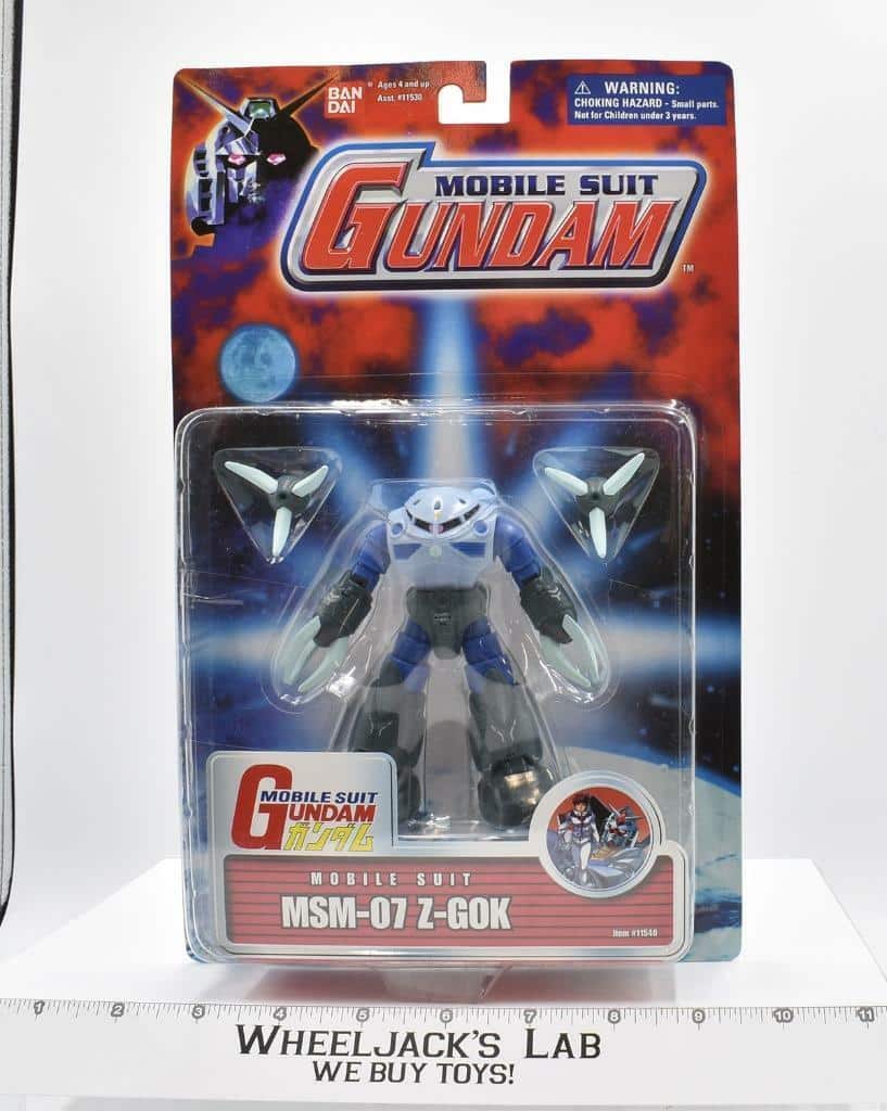 MSM-07 Z-Gok Deluxe Edition Mobile Suit Gundam 2001 Bandai NEW MOSC ...
