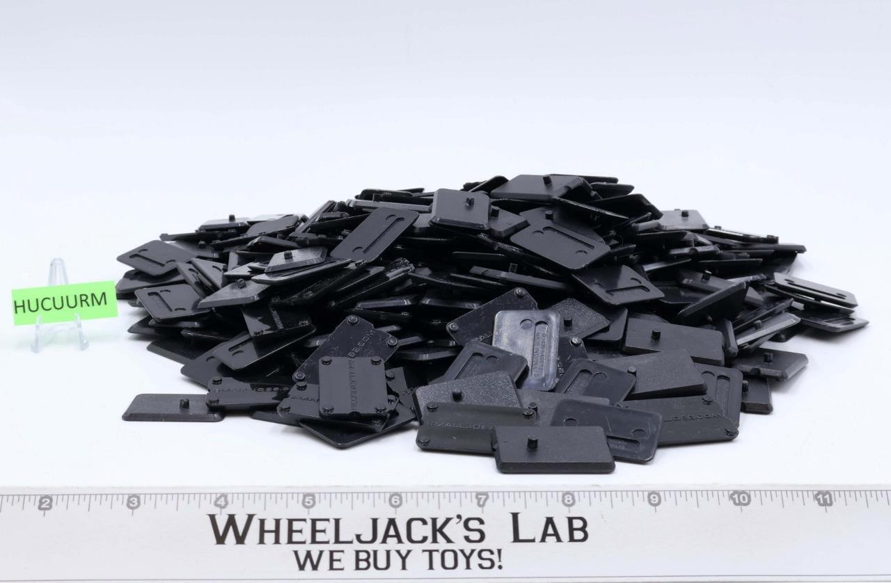 Lot of 357 BLACK Figure Stand GI Joe Accessory Vintage - Wheeljack's Lab