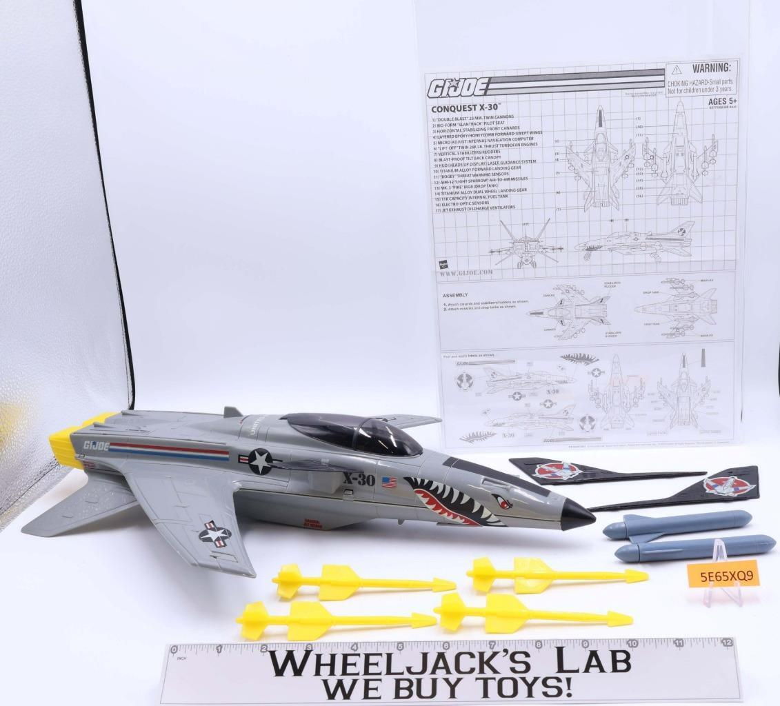 Conquest X-30 100% Complete G.I. Joe 25th Anniv. 2008 Hasbro Figure ...