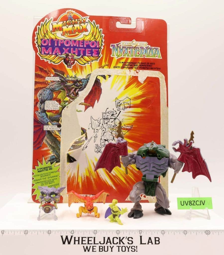 Gargoyle Medi Evil Mauler Battle Warriors GREEK 1994 Mighty Max ...