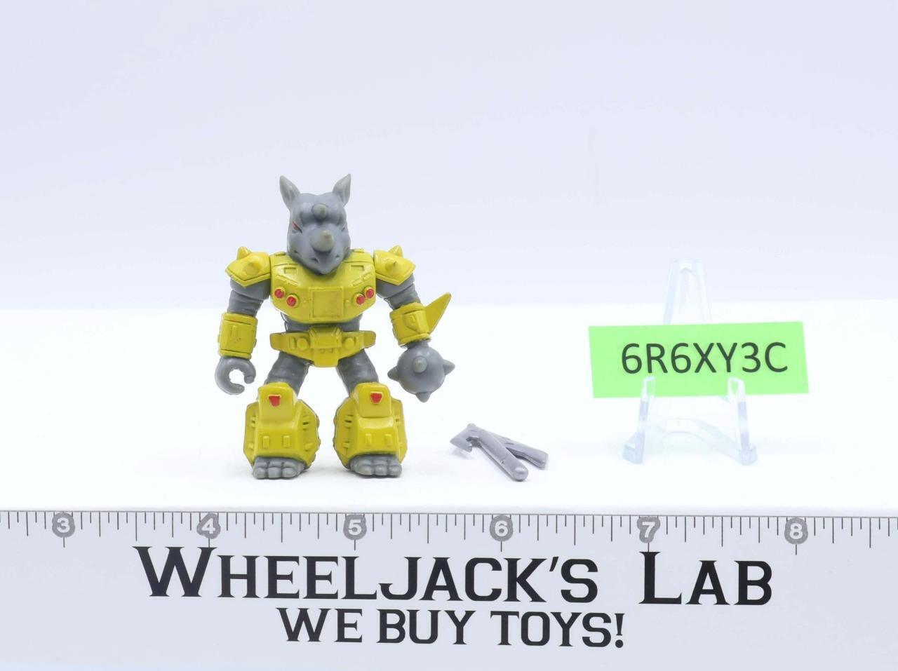 #9 Rocky Rhino Battle Beasts 100% Complete Hasbro 1986 Vintage Action ...