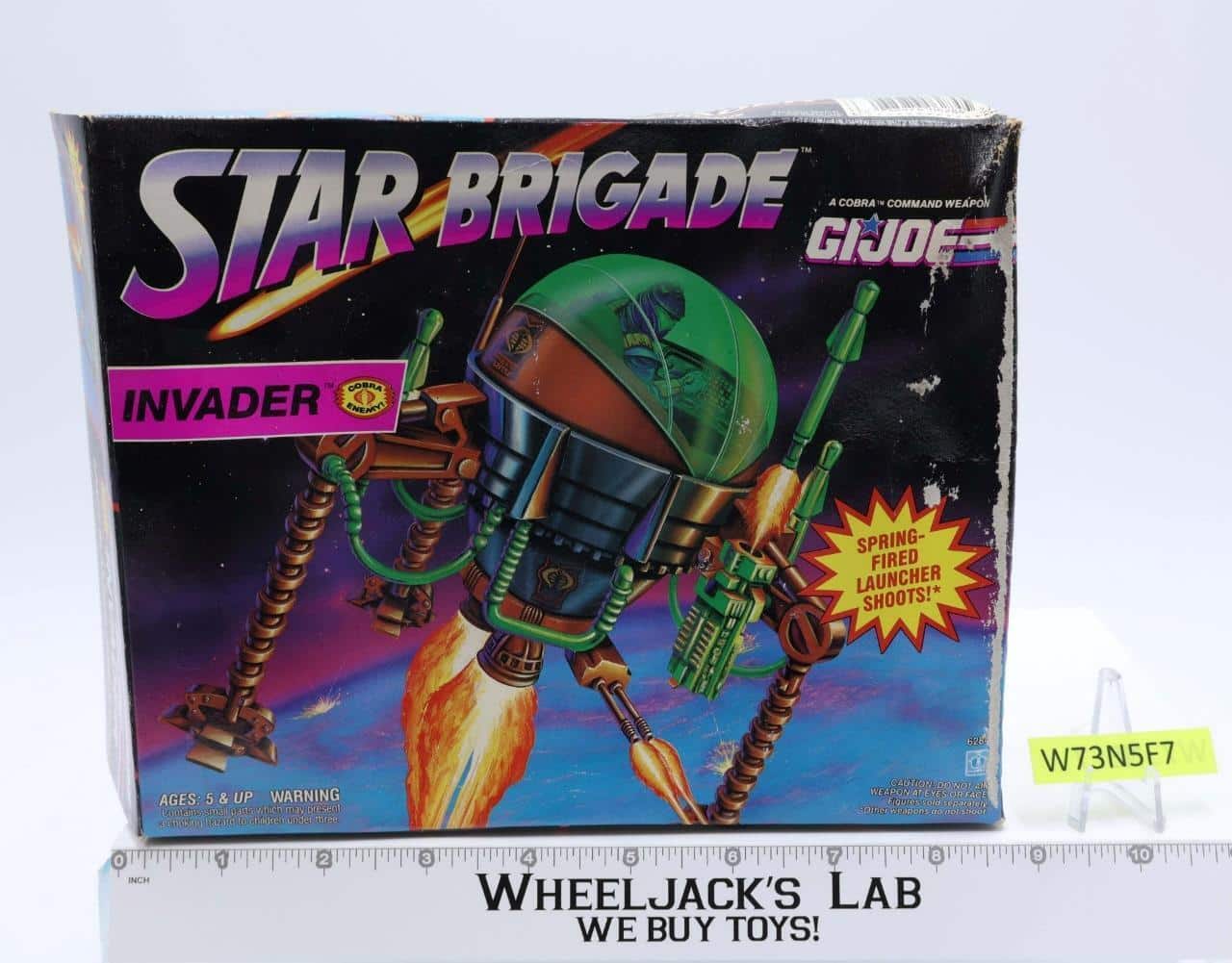 Invader 100% Complete GI Joe Star Brigade 1993 Hasbro Figure Vehicle ...