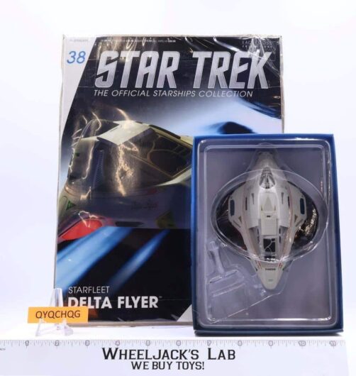 Starfleet Delta Flyer Star Trek Eaglemoss W/ Magazine Issue #38 ...