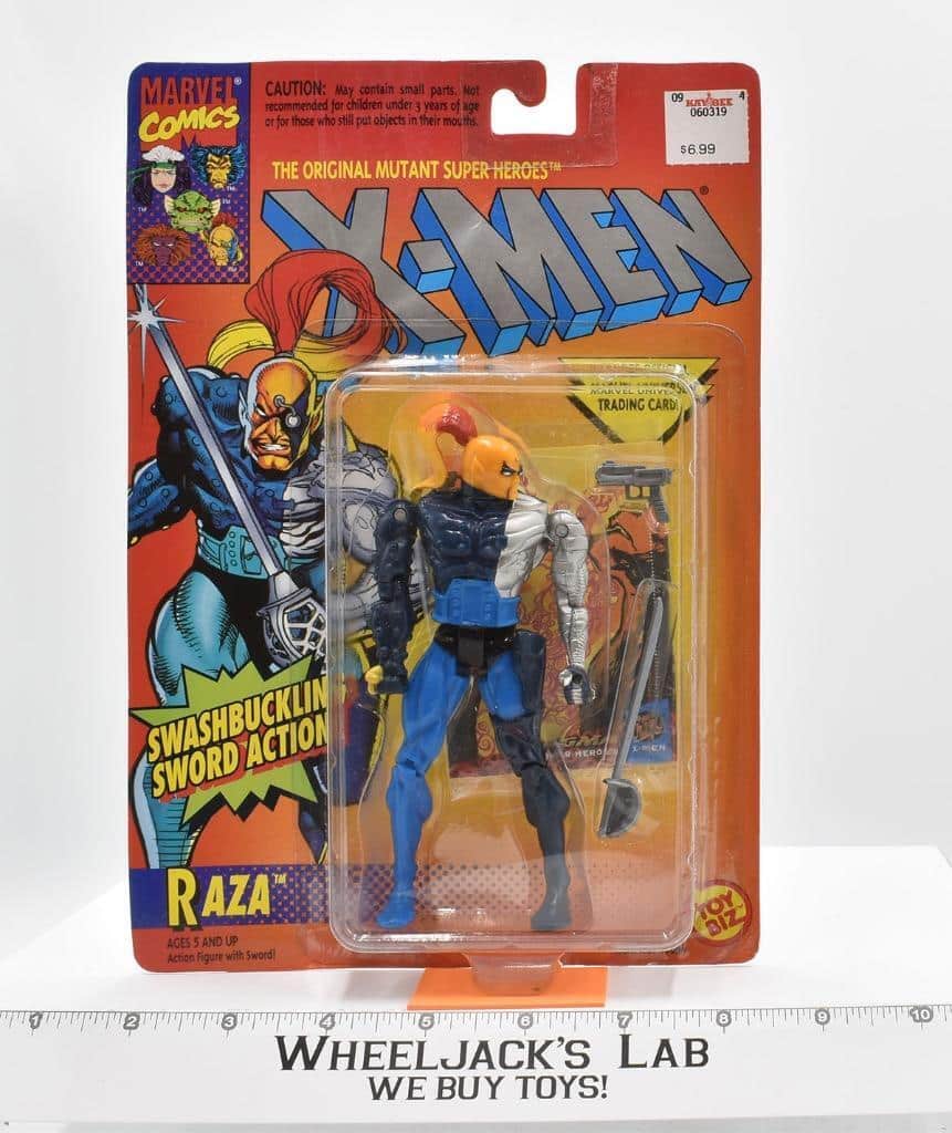 Raza Marvel Comics X-Men 1994 Toybiz Action Figure NEW MOSC SEALED ...