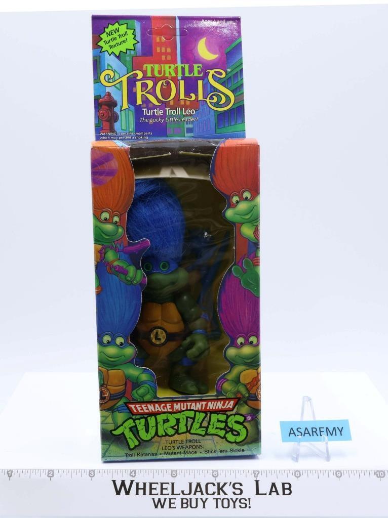 Turtle Troll Leo 100% Complete Ninja Action TMNT 1992 Playmates Action ...