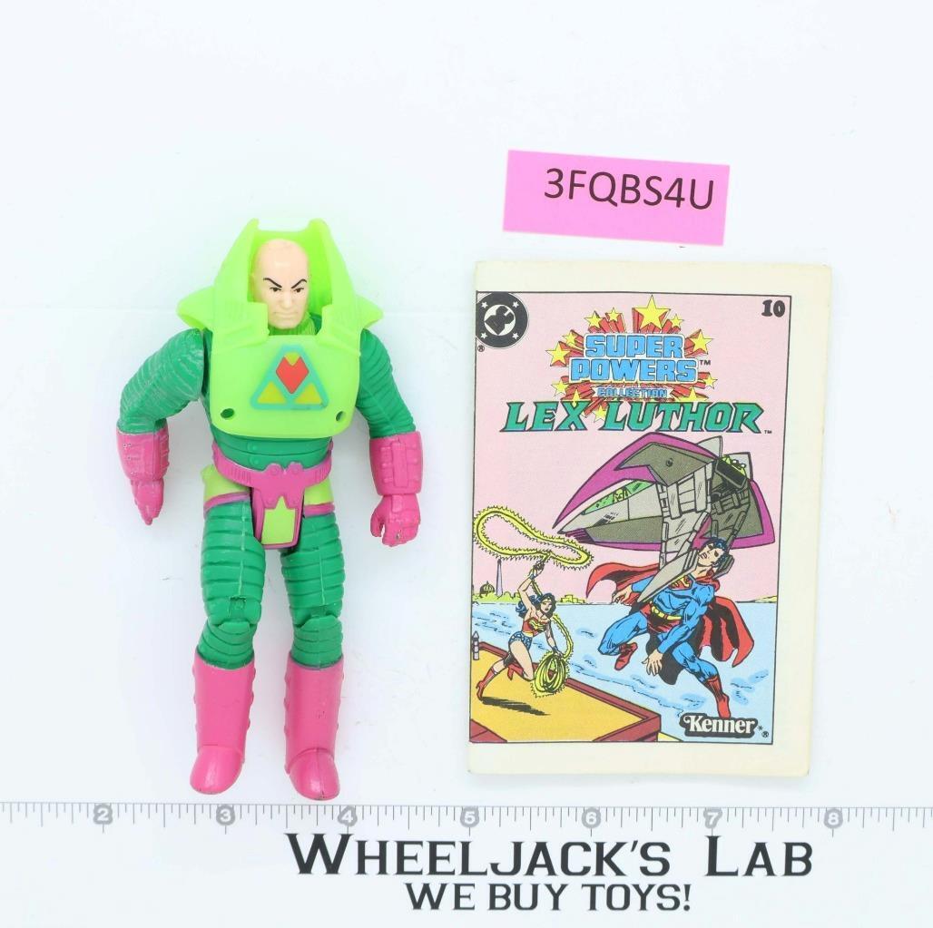 Lex Luthor 100% Complete Super Powers 1984 Kenner Action Figure DC ...