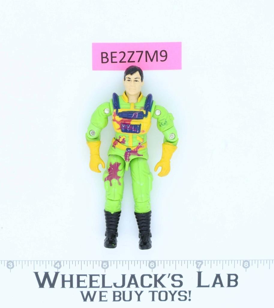 Flint V3 G.I. Joe 1991 Hasbro Vintage Action Figure - Wheeljack's Lab
