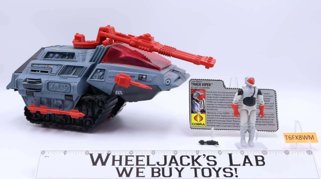 Cobra HISS Tank II 100% Complete 1983 GI Joe ARAH Hasbro Vintage ...