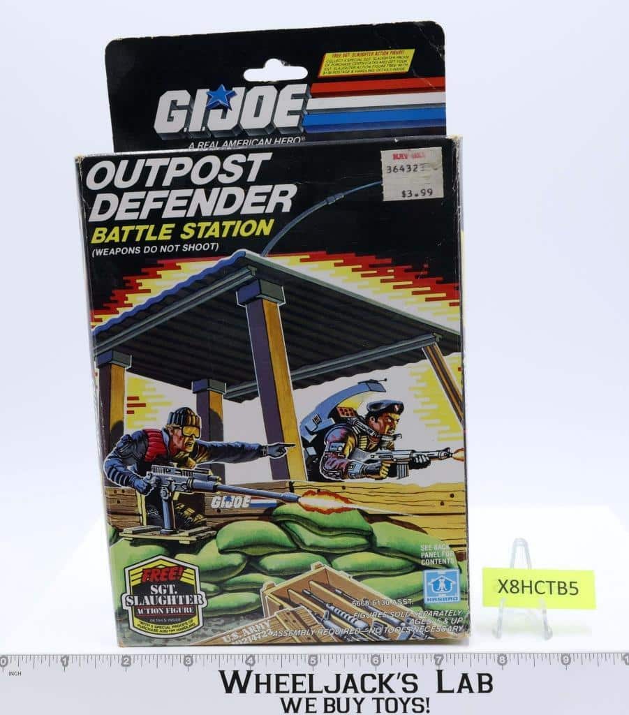 Outpost Defender Battle Station 100% Complete G.I. Joe 1986 Hasbro ...