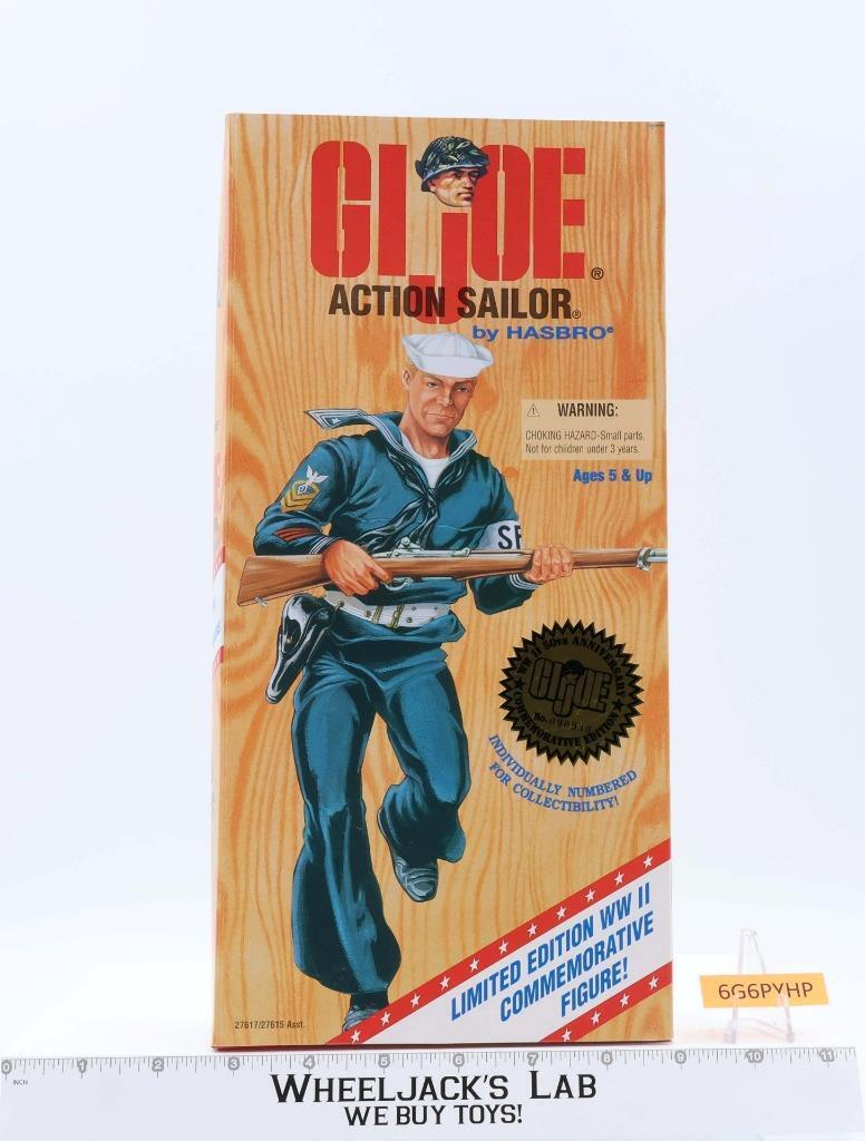 Action Sailor GI Joe Commemorative Edition 1995 Hasbro Figure NEW MISB ...