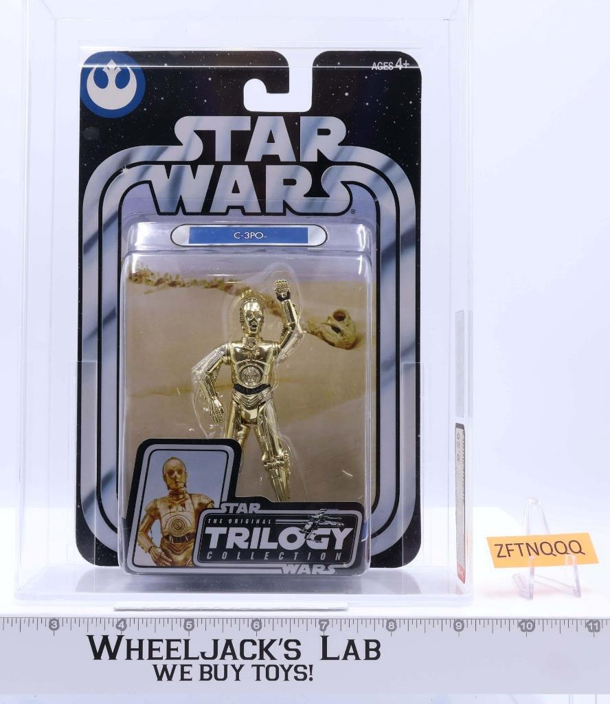 C-3PO AFA GRADED 9.25 Star Wars Original Trilogy Collection 2004 Hasbro ...