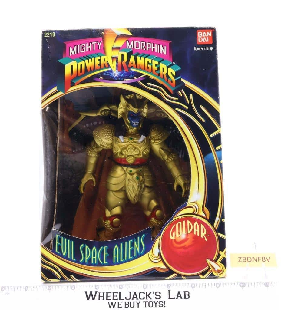 Goldar Evil Space Alien Mighty Morphin Power Rangers 1994 Bandai Action ...