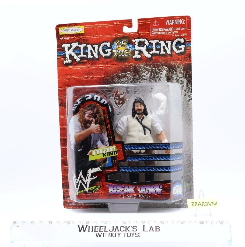 Mankind WWF Wrestling King of the Ring 1999 Jakks Pacific NEW MOSC SEALED - Wheeljack's Lab