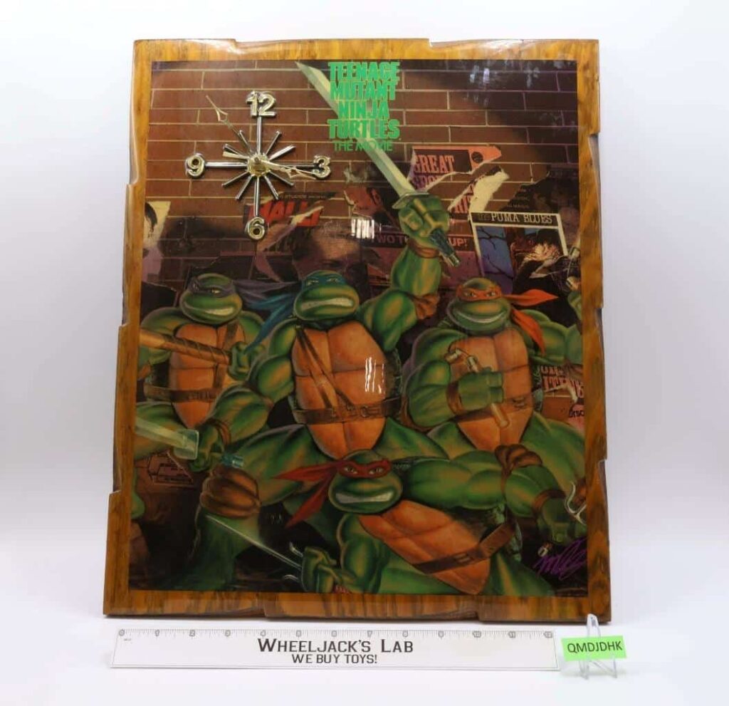 Teenage Mutant Ninja Turtles the Movie TMNT Handmade Clock - Wheeljack ...