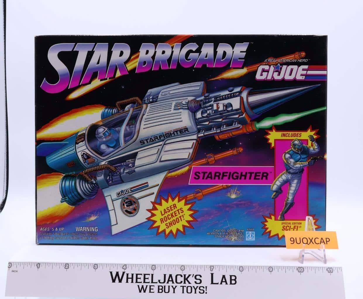 Starfighter GI Joe Star Brigade 1993 Hasbro Figure Vehicle NEW MISB ...