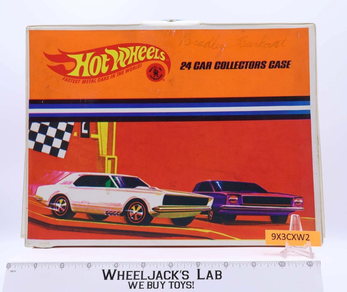 24 Car Collector's Carry Case W/ Trays 1967 Matchbox Vintage Storage ...