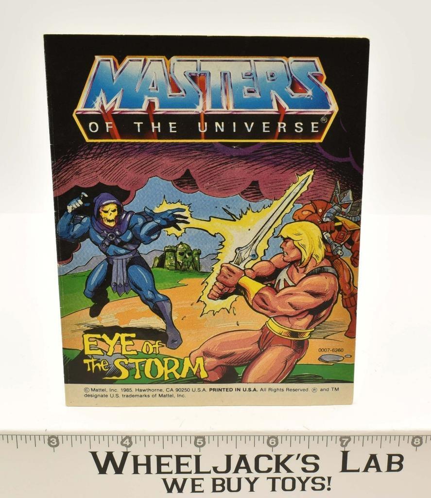 Eye Of The Storm Mini Comic Book MOTU Masters of the Universe 1985 ...