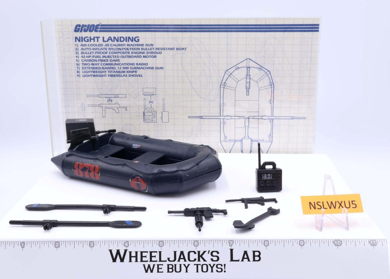 Cobra Night Landing Raft G.I. Joe 1985 Hasbro Vintage Vehicle ...