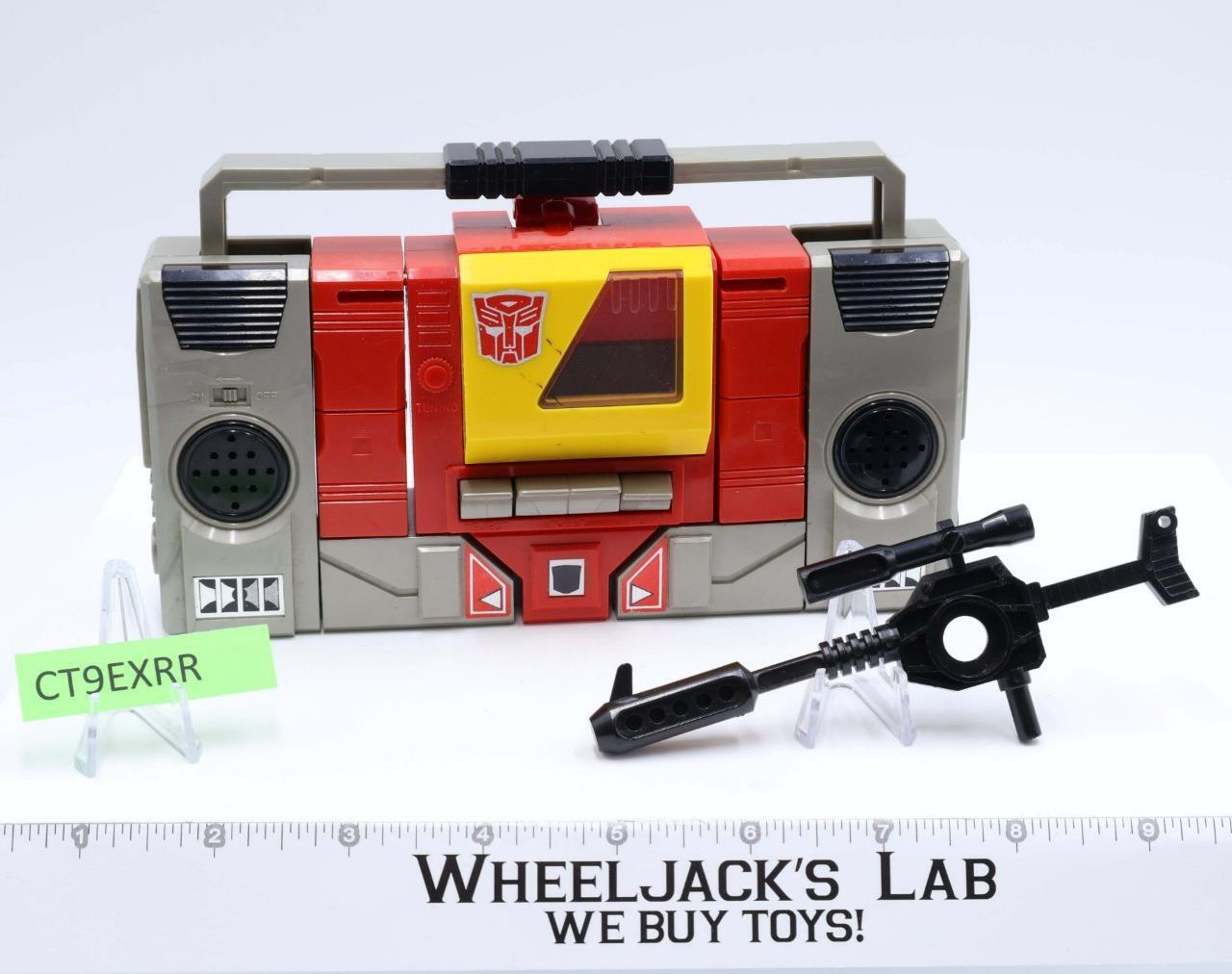 Blaster 100% Complete 1985 Vintage G1 Transformers Boombox Action ...