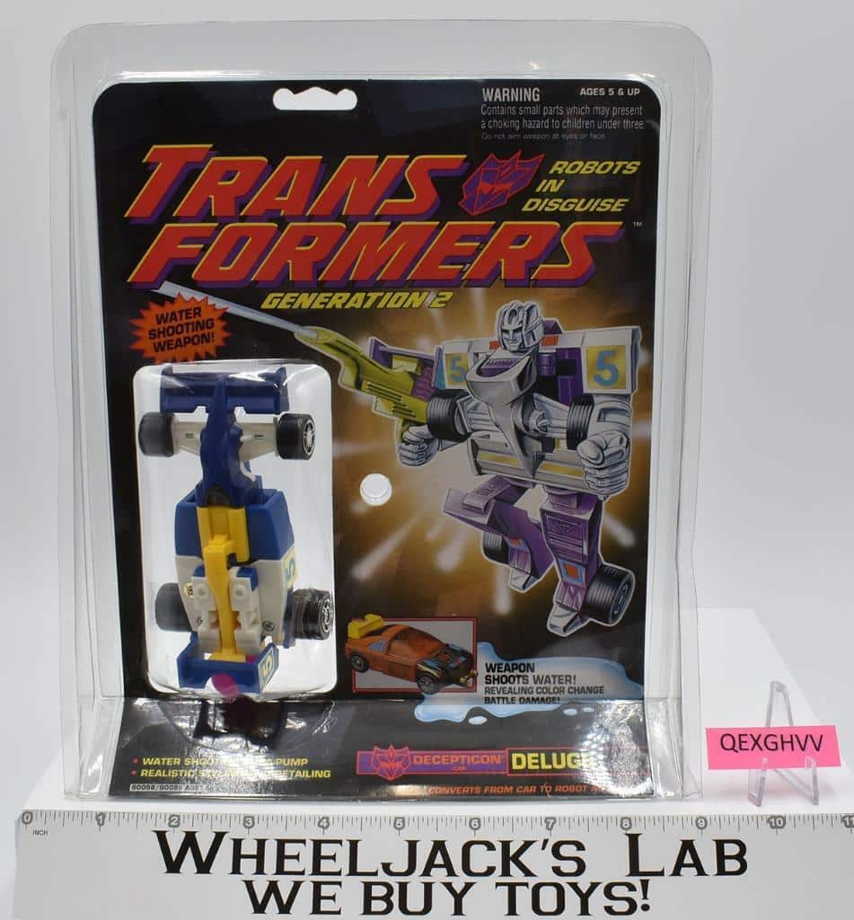 Deluge Decepticon G2 Transformers 1992 Hasbro Action Figure NEW MISB ...