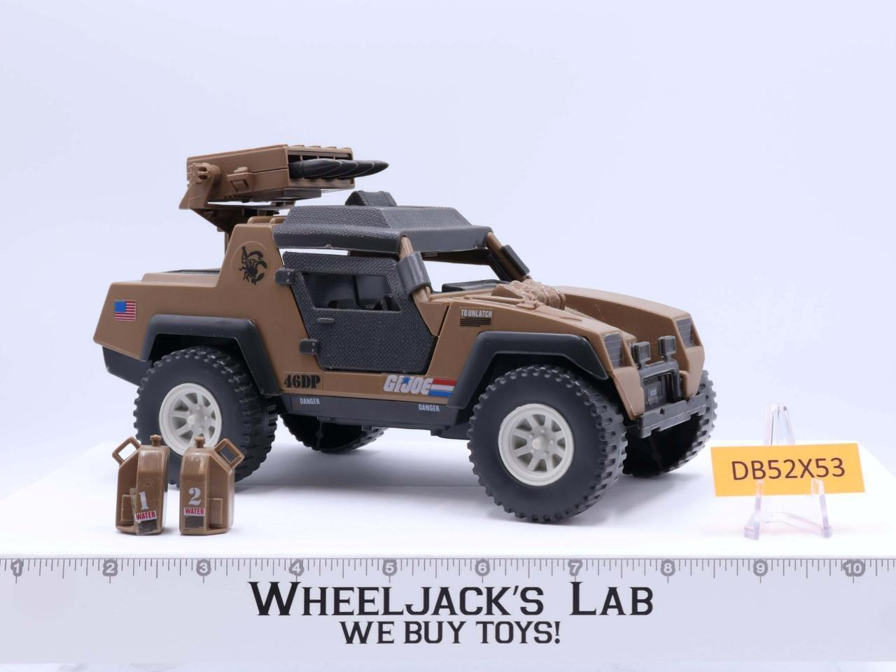 Vamp Mark II Attack Jeep 100% Complete GI Joe 1984 Hasbro Action Figure ...