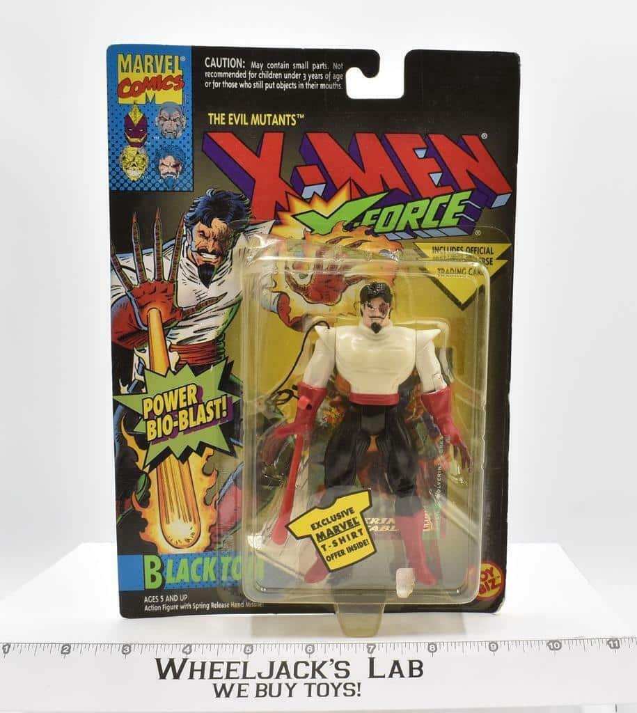 Black Tom Marvel Comics X-Men X-Force MOSC 1994 Toybiz - Wheeljack's Lab