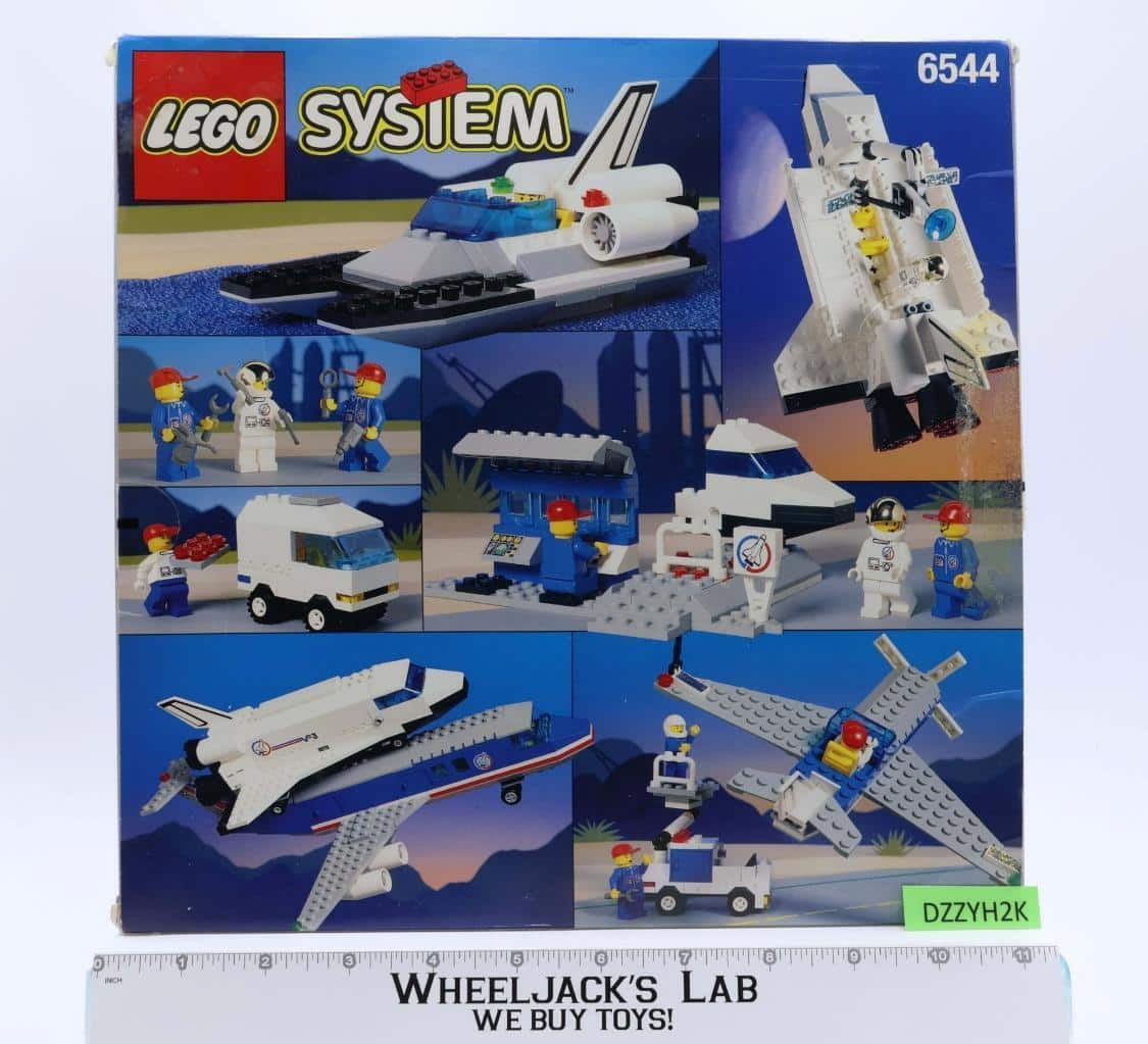 #6544 Launch Command Shutle 100% Complete Lego 1995 Town Systems ...