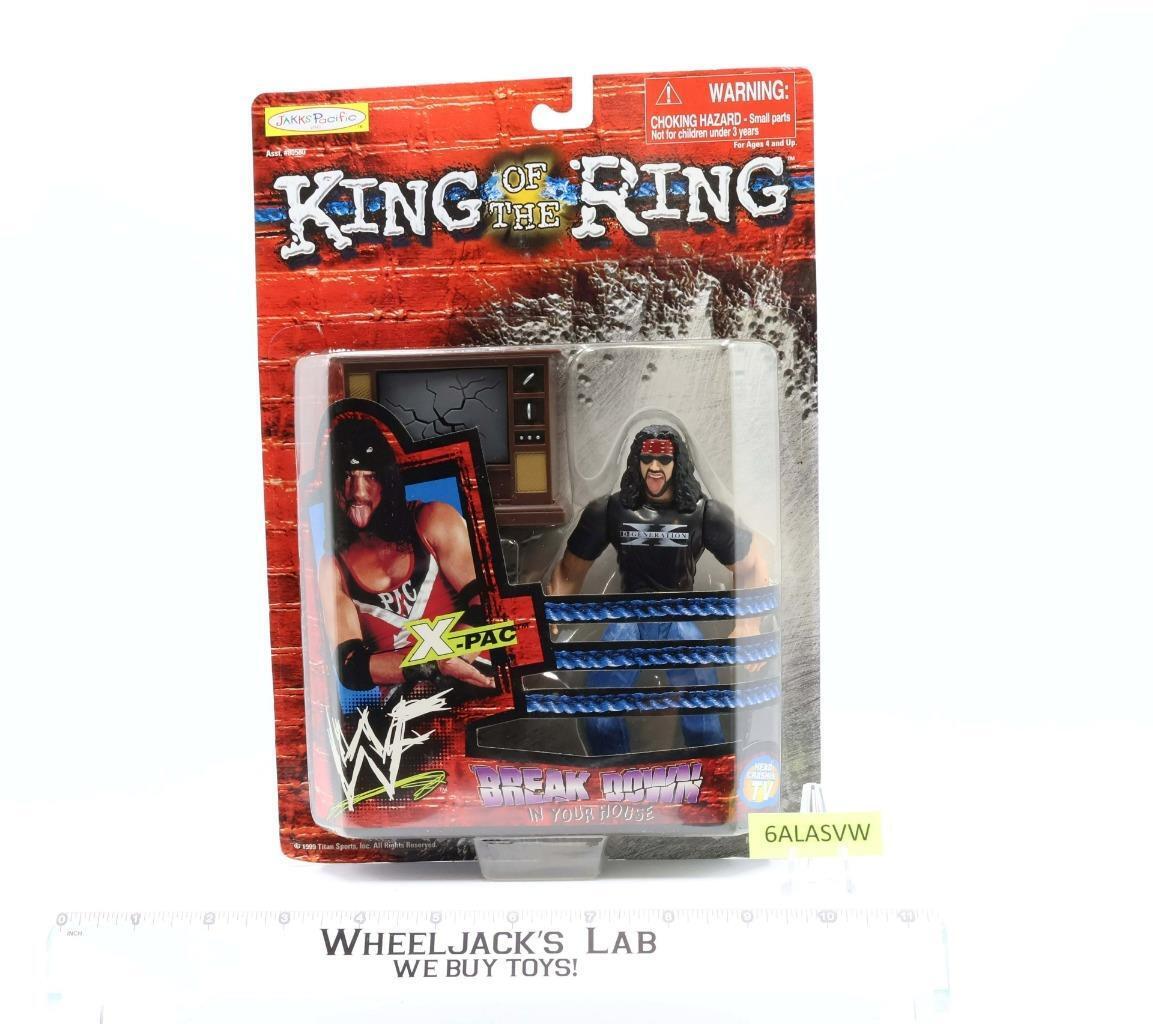 X-Pac WWF Wrestling King of the Ring 1999 Jakks Pacific NEW MOSC SEALED - Wheeljack's Lab