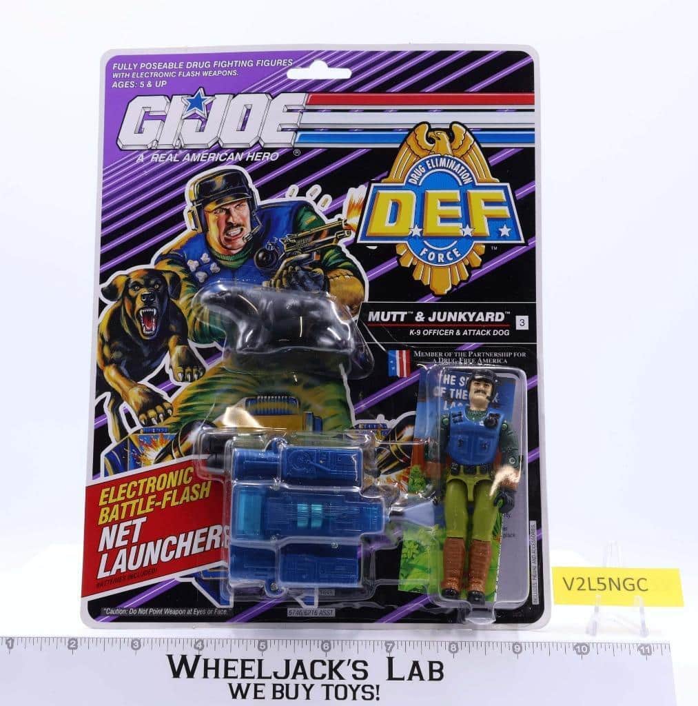 Mutt & Junkyard GI Joe D.E.F. Drug Elimination Force 1992 Hasbro NEW ...