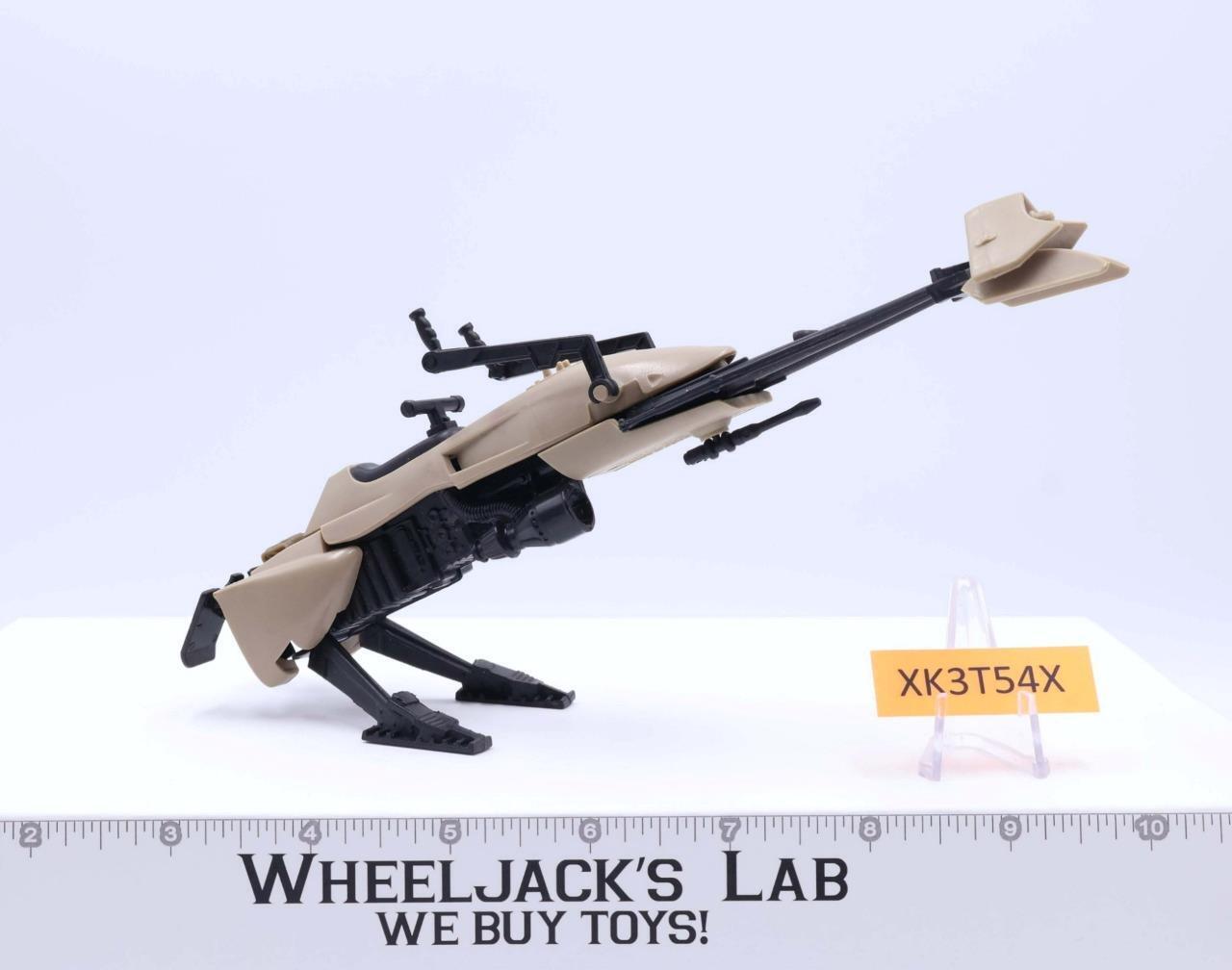 Speeder Bike 100% Complete Star Wars ROTJ 1983 Kenner Action Figure Vehicle - Wheeljack's Lab