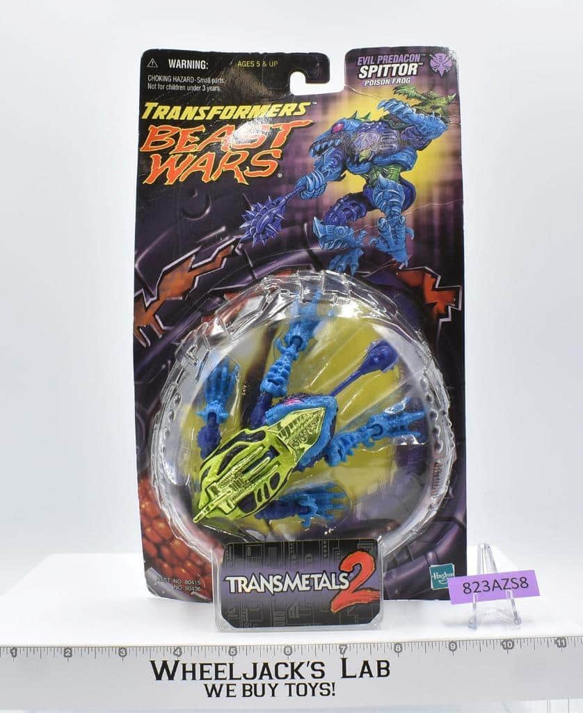Spittor Transmetals 2 100% Complete MOSC Beast Wars Transformers 1999 ...
