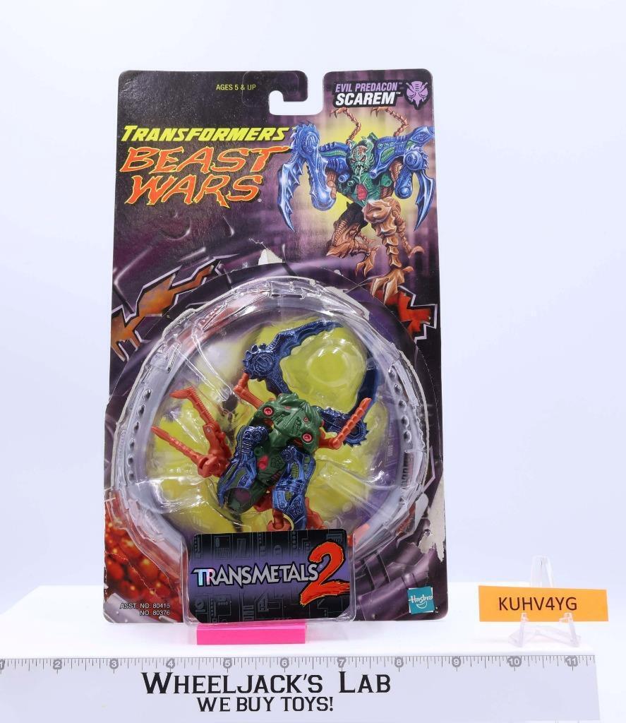 Scarem 100% Complete Transmetals 2 Transformers Beast Wars 1998 Hasbro ...
