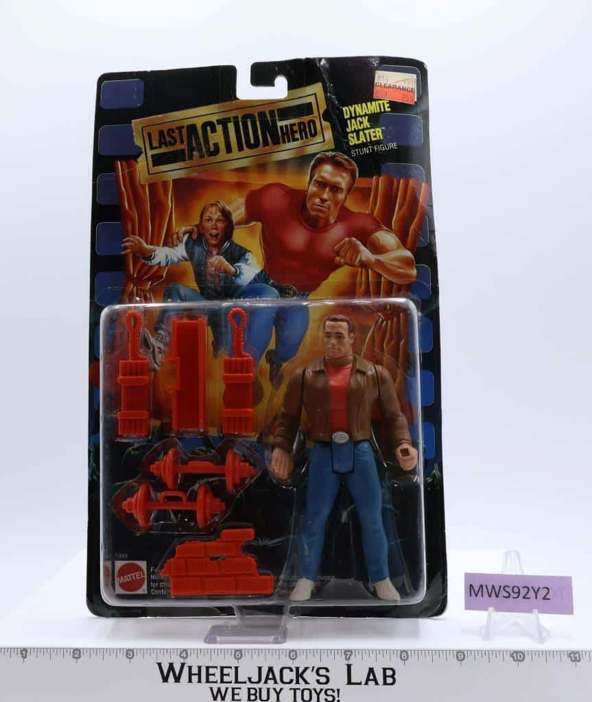 Dynamite Jack Slater Last Action Man 1993 Mattel NEW MOSC Action Figure ...