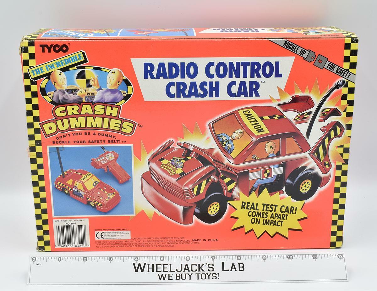 Radio Control Crash Car The Incredible Crash Dummies 1992 Tyco NEW ...