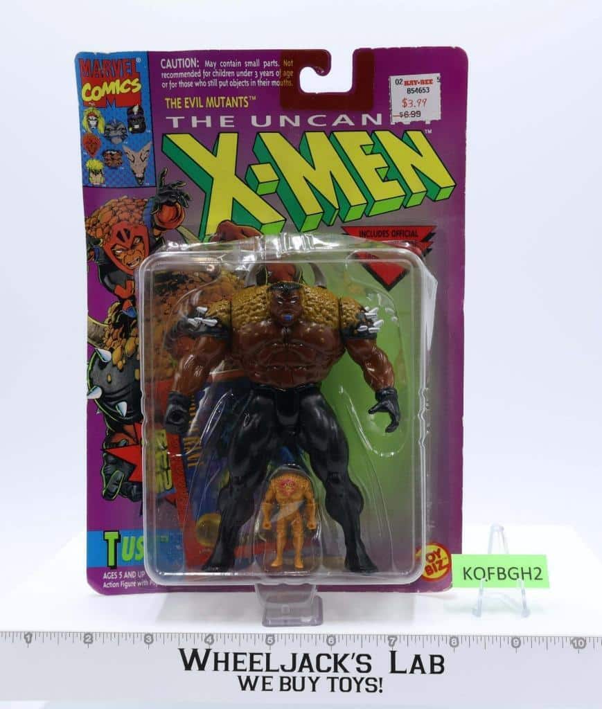 Tusk Surprise Attack Mutant The Uncanny X-Men Marvel Card 1993 Toy Biz ...