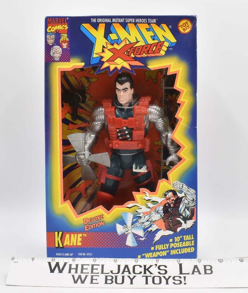 Kane Deluxe Edition X-Men X-Force Marvel Comics Toybiz 1994 Action ...