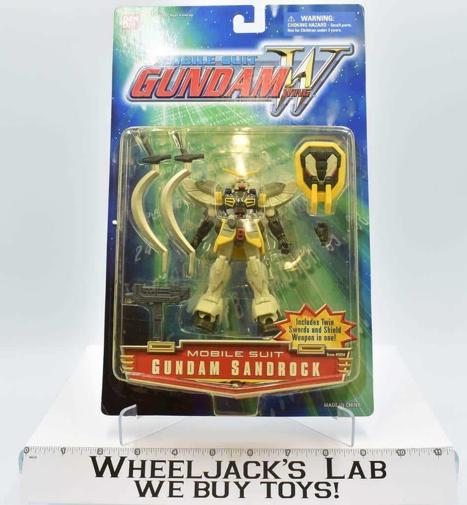 Gundam Sandrock Mobile Suit Gundam Wing 1995 Bandai MOSC NEW #9204 ...
