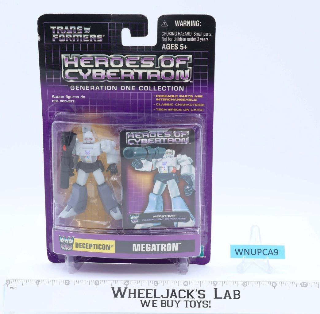 Megatron Heroes of Cybertron Transformers Hasbro 2001 Action Figure NEW ...