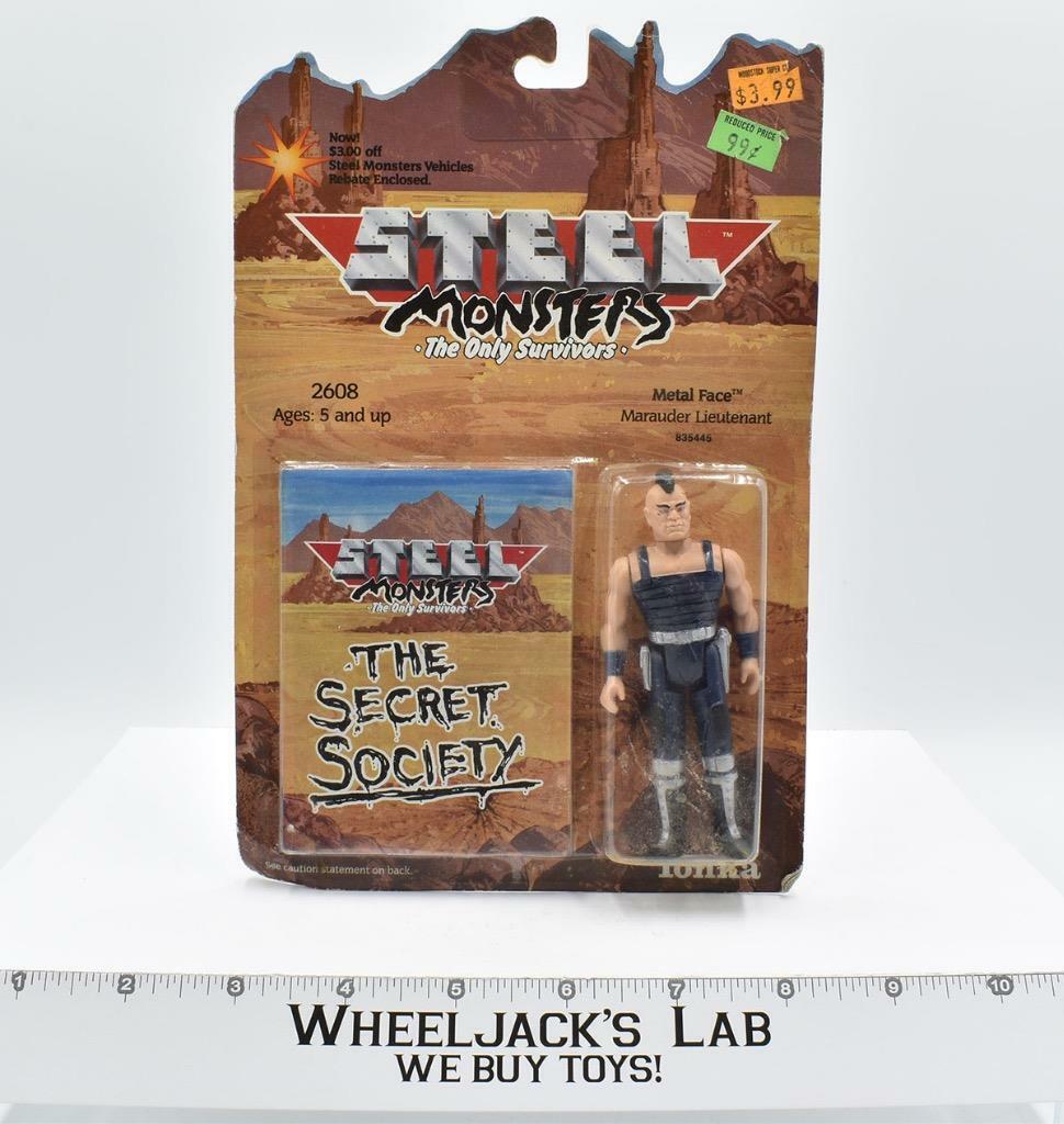 Punk Metal Face New Sealed Error Steel Monsters Tonka 1986 Action ...