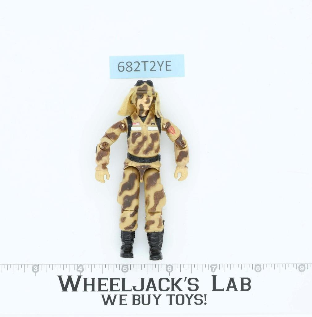 Dusty V1 G.I. Joe 1985 Hasbro Vintage Action Figure - Wheeljack's Lab