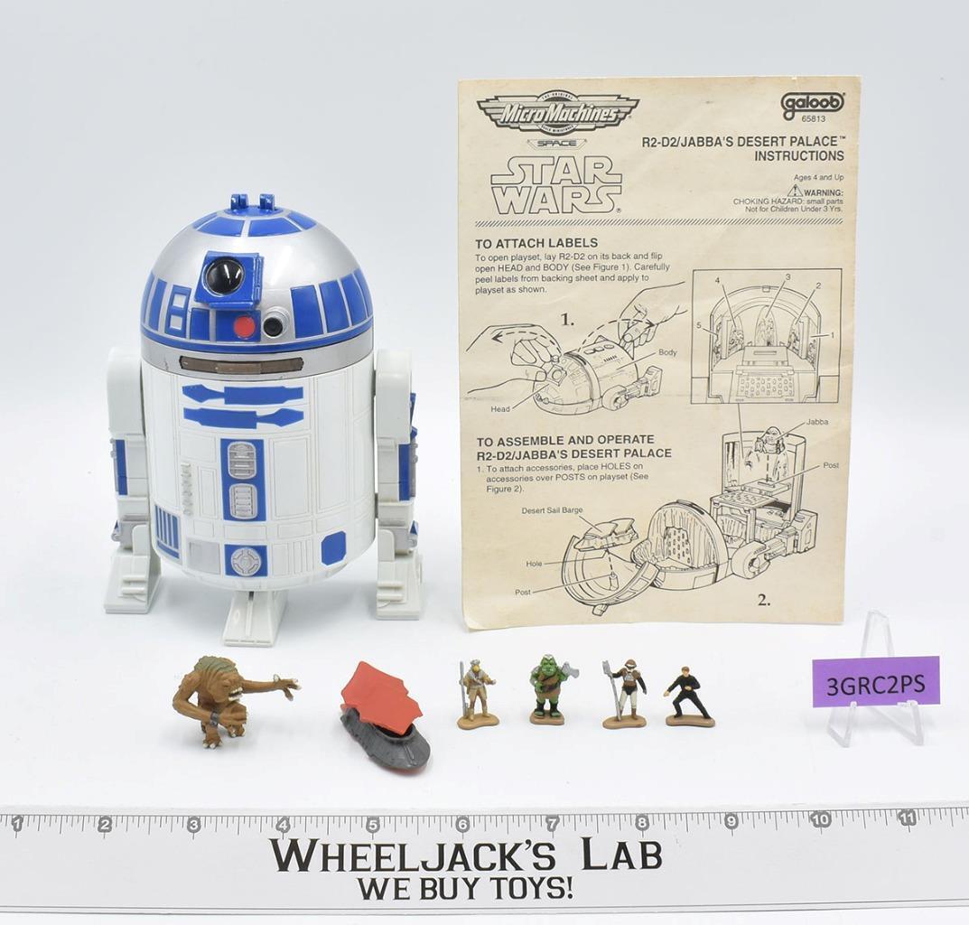 R2-D2 Jabba's Desert Palace Micro Machines 1988 Galoob Vintage ...