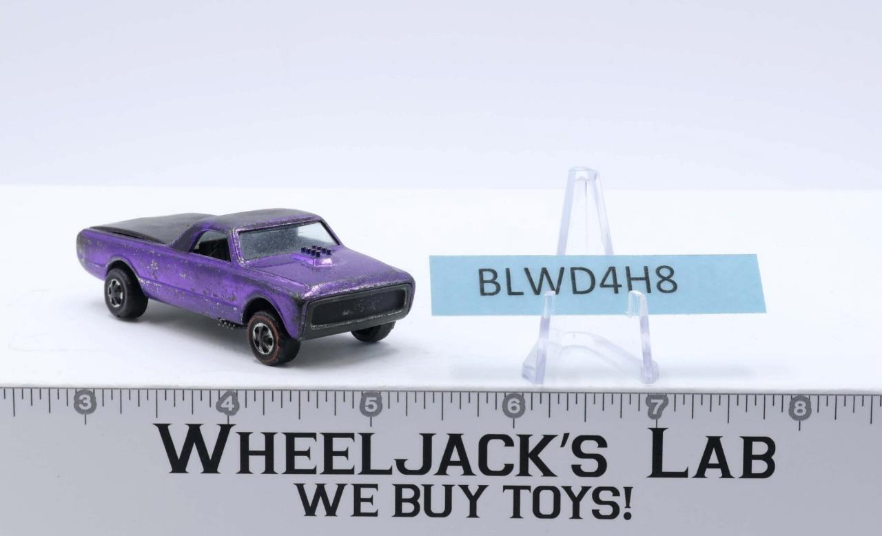 Custom Fleetside Purple Hot Wheels Mattel 1968 Redline Vintage Rl Wheeljacks Lab