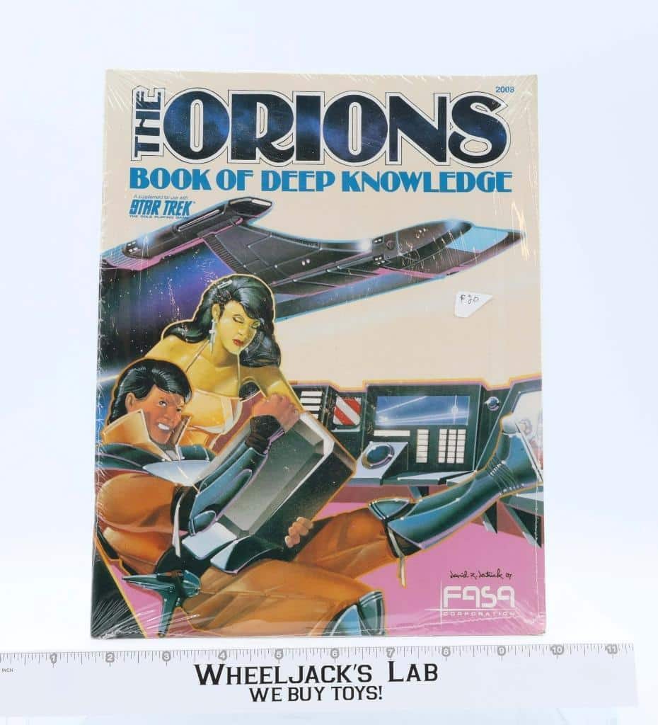 The Orions Book of Deep Knowledge Star Trek Role Playing Game 1987 Fasa MISP - Wheeljack's Lab
