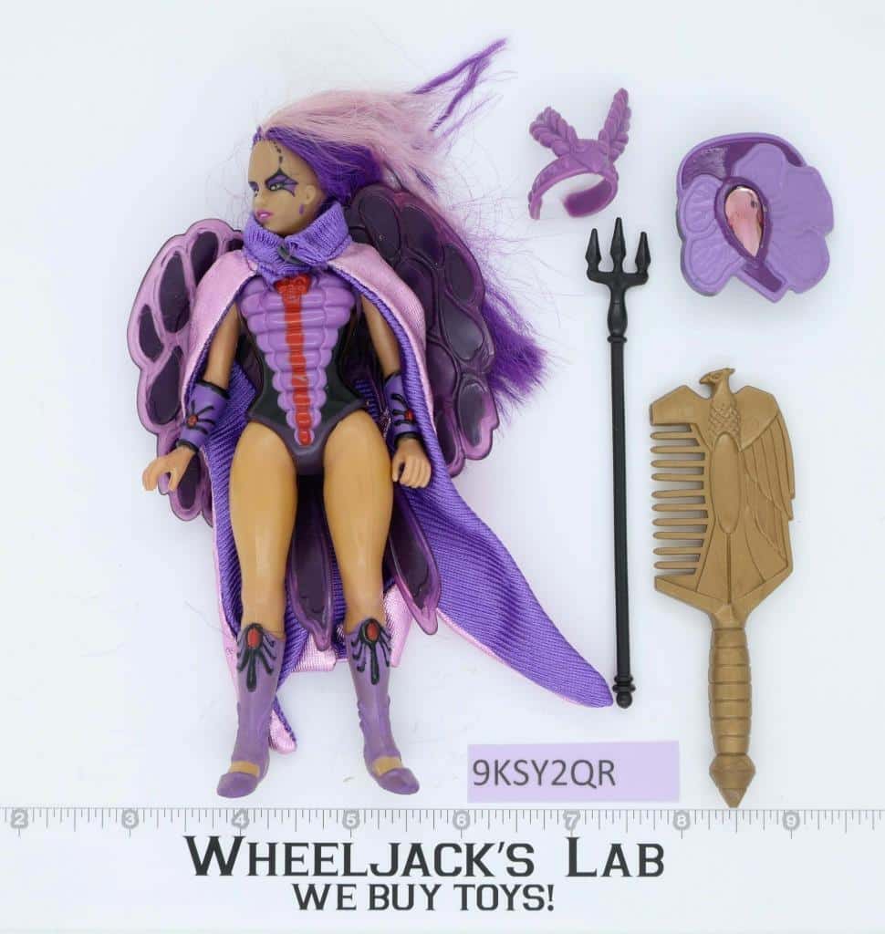 Moth Lady Witch 100% Complete Golden Girl 1984 Galoob Vintage Action ...