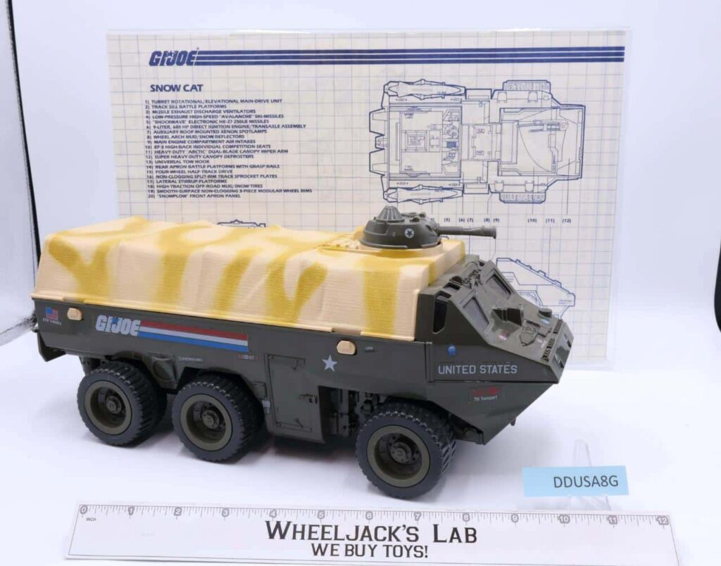 A.P.C. APC Amphibious Personnel Carrier 100% Complete G.I. Joe 1983 ...