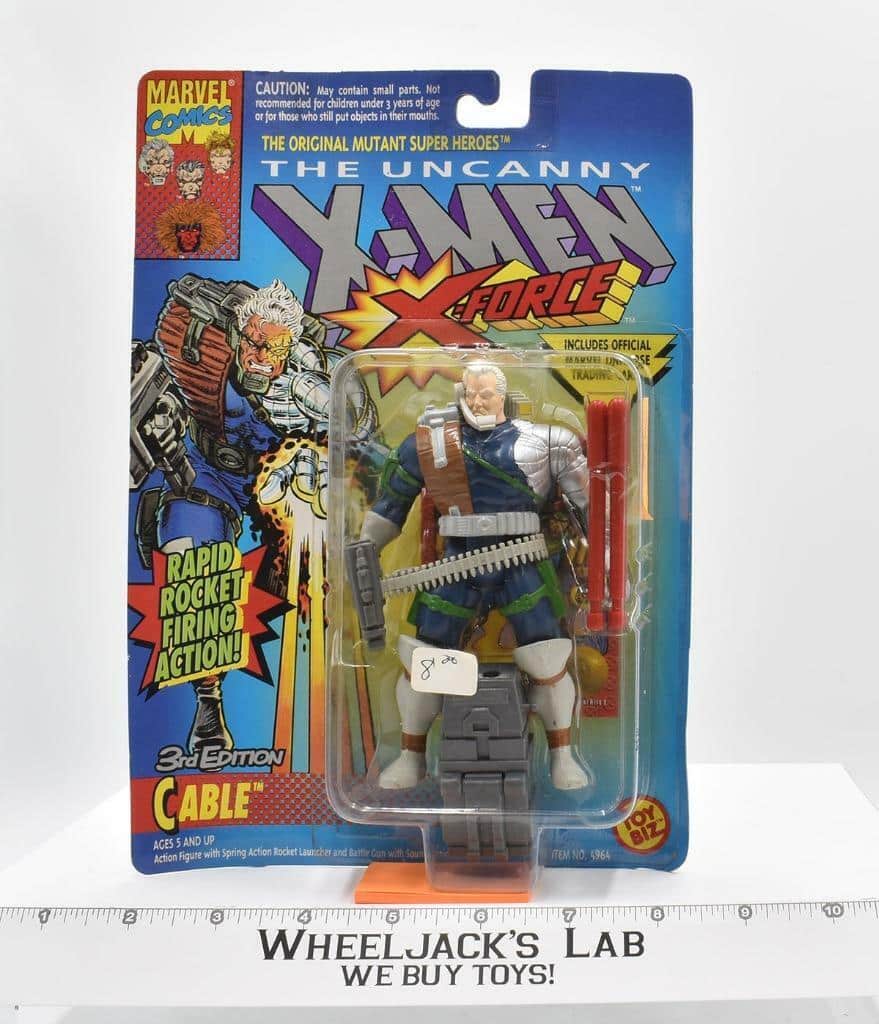 Cable 4th Edition Marvel Comics The Uncanny X-Men X-Force MOSC 1994 ...