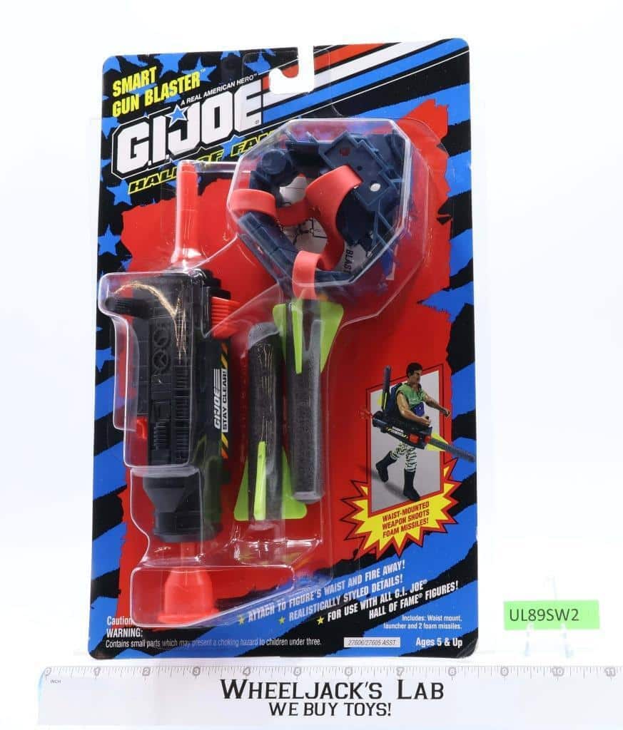 Smart Gun Blaster Hall of Fame GI Joe 12" MOSC 1993 Action Figure ...